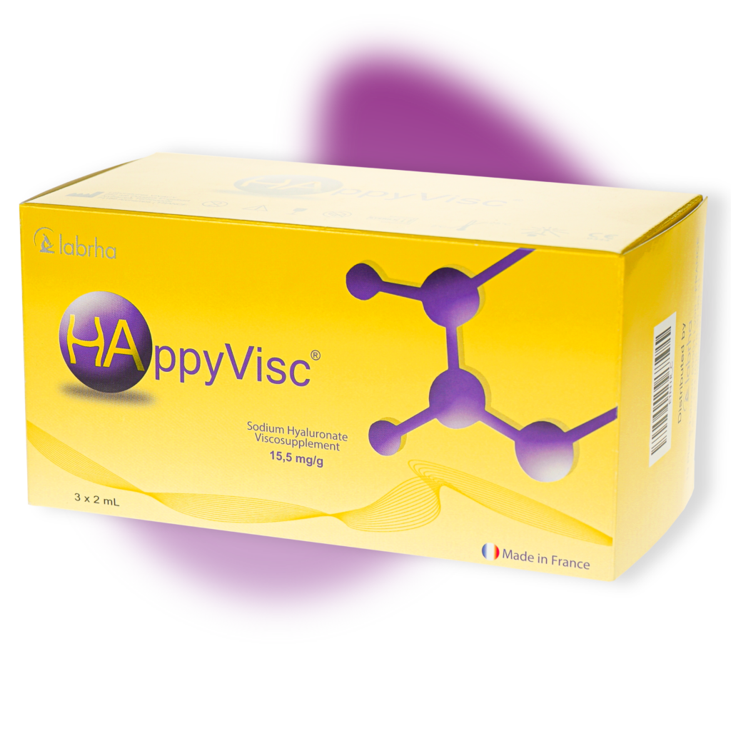 Happyvisc - Viscosupplément 3 injections I Site officiel LABRHA